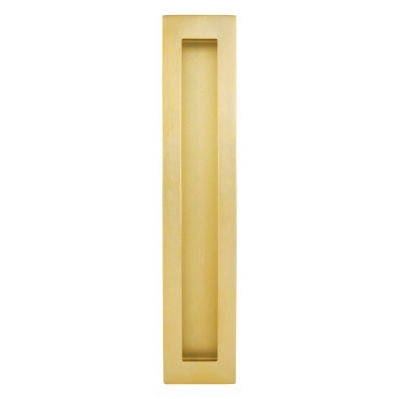 Buy Gainsborough 250 mm Rectangular Flush Pull Satin Brass Online ...